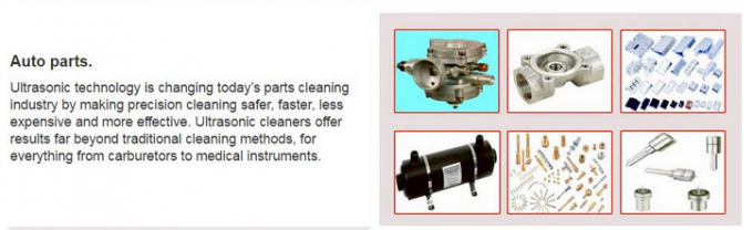 Double Tanks Ultrasonic Engine Cleaner , Waterproof Engine Block ...