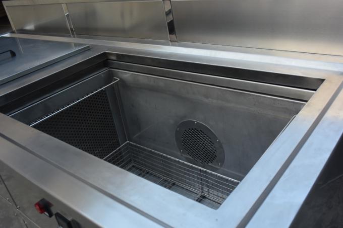 530 Gallons Wash Tank Ultrasonic Rinse Hot With Microbubbles Tank