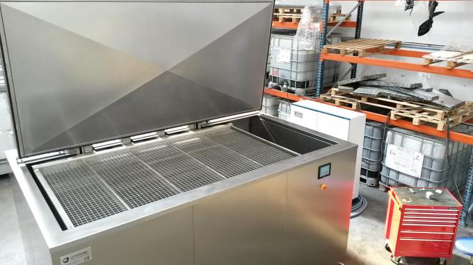 500L Radiator Cleaning Machine , Indusrial Parts Cleaner SS304 / 316 ...