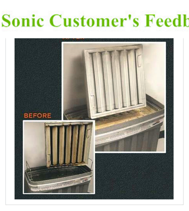 230L Stainless Steel Dip Tank Cleaning Grease Filters Heated Soak Tank